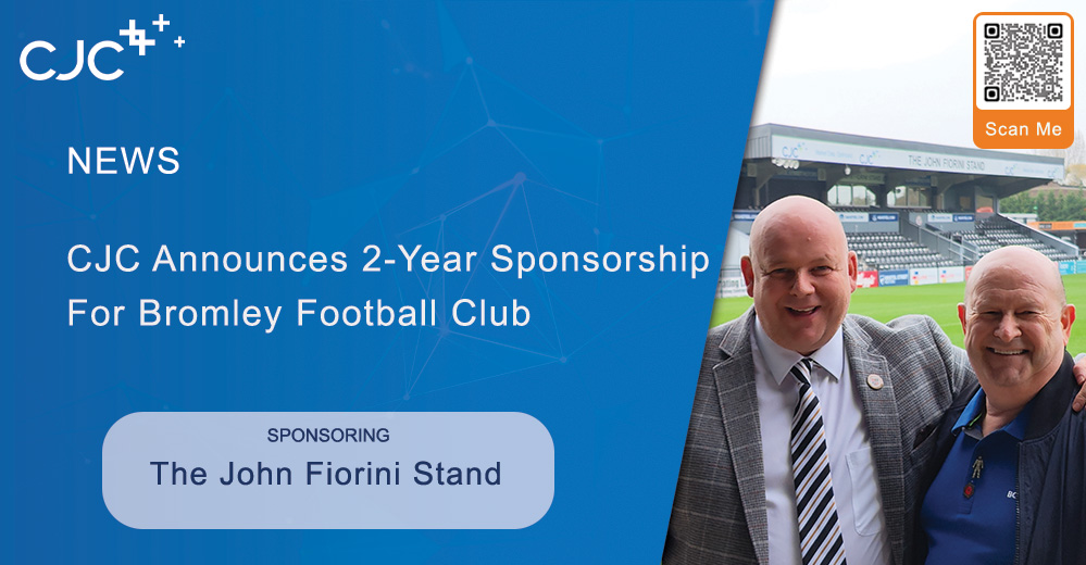 CJC Announces 2-Year Sponsorship For Bromley Football Club | CJC