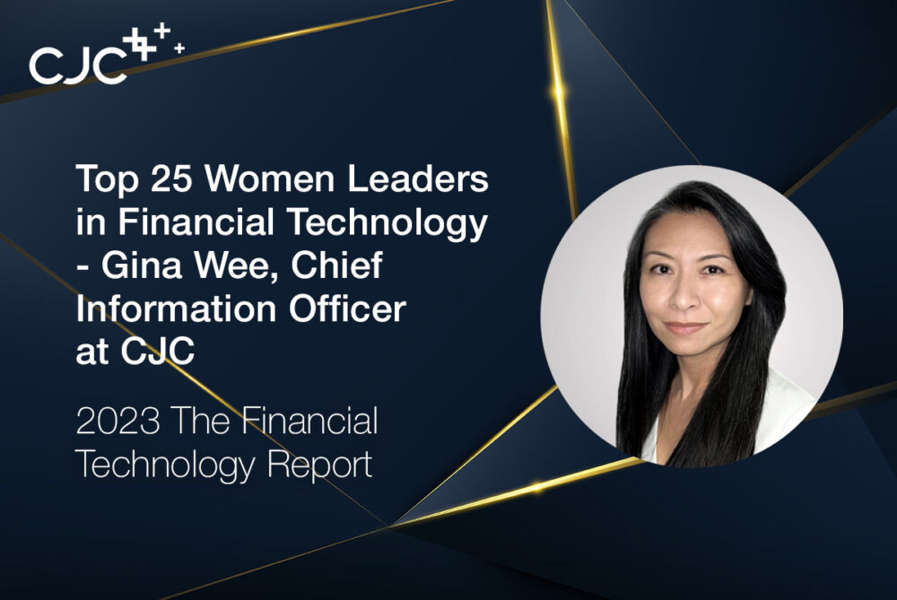 Gina Wee Among Top 25 Women Leaders in Financial Technology 2023 | CJC